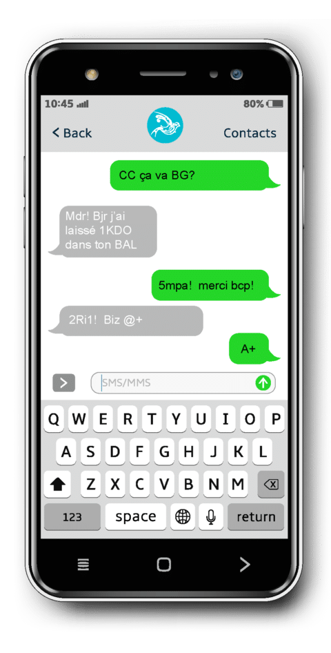 SMS Abbreviations for Texting in French - Renestance